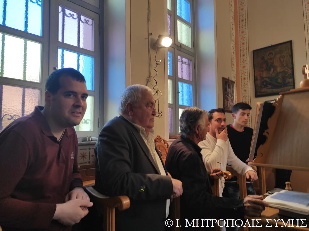 Η ΠΑΝΗΓΥΡΙΣ ΤΟΥ ΑΓΙΟΥ ΜΕΓΑΛΟΜΑΡΤΥΡΟΣ ΓΕΩΡΓΙΟΥ ΤΟΥ ΤΡΟΠΑΙΟΦΟΡΟΥ ΣΤΗΝ ΣΥΜΗ