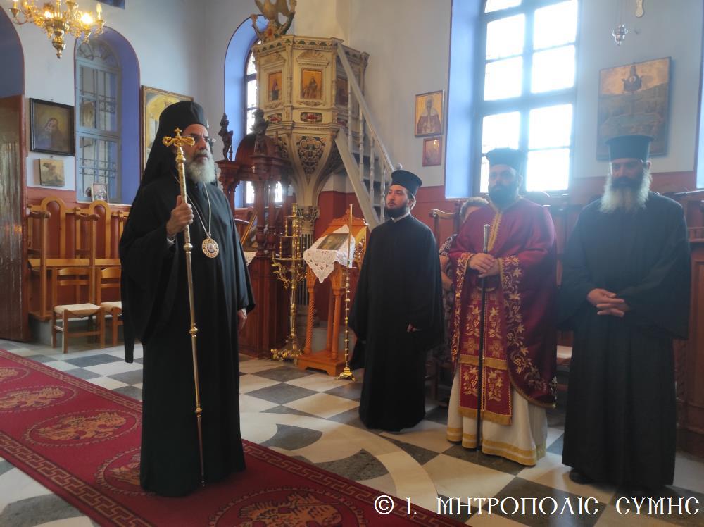 Ο ΣΕΒ. ΜΗΤΡΟΠΟΛΙΤΗΣ ΜΑΣ κ. ΧΡΥΣΟΣΤΟΜΟΣ ΛΕΙΤΟΥΡΓΟΣ ΤΗΝ ΚΥΡΙΑΚΗ Ζ΄ ΛΟΥΚΑ ...