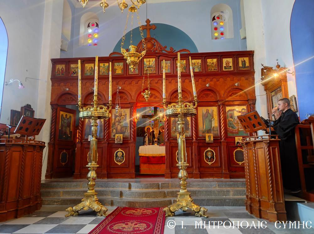 Ο ΣΕΒ. ΜΗΤΡΟΠΟΛΙΤΗΣ ΜΑΣ κ. ΧΡΥΣΟΣΤΟΜΟΣ ΛΕΙΤΟΥΡΓΟΣ ΤΗΝ ΚΥΡΙΑΚΗ Ζ΄ ΛΟΥΚΑ ...